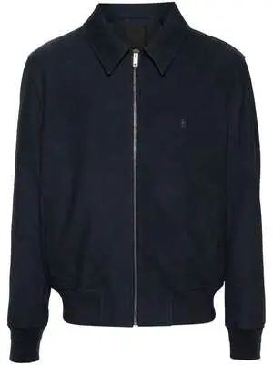Givenchy 4g Bomber Jacket - Blue
