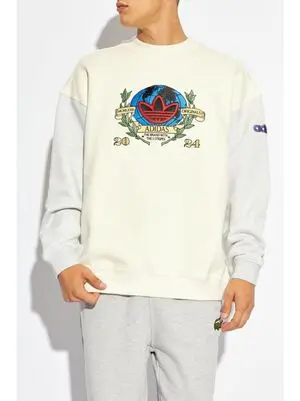 Adidas Embroidered-logo Sweatshirt