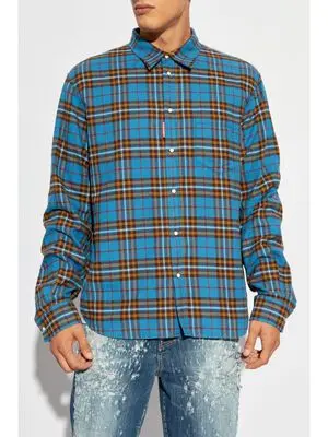 Dsquared2 Checked Cotton Shirt