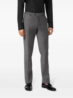 Philipp Plein Straight-leg Wool-blend Trousers