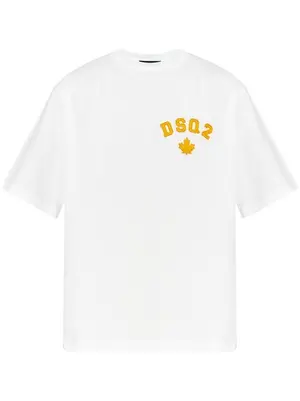 Dsquared2 Logo-patch T-shirt - White