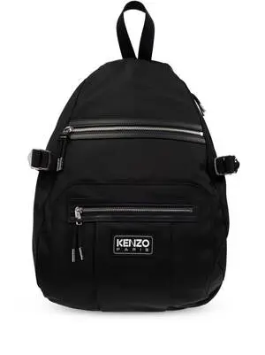 Kenzo Logo-patch Backpack