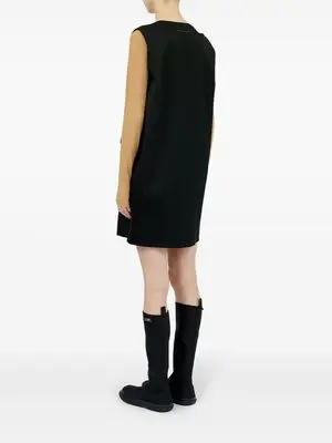 MAISON MARGIELA Tailoring Wool Mini Dress - Black