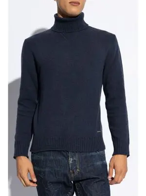 Dsquared2 Fine-knit Roll-neck Sweater