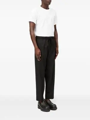 MAISON MARGIELA Drawstring Cropped Trousers
