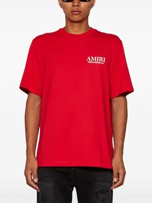 Amiri Graphic-print Cotton T-shirt - Red