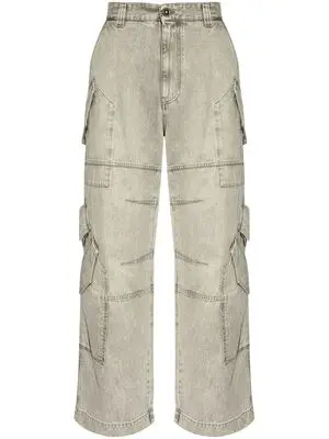 Versace Wide-leg Cargo Jeans