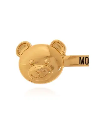 Moschino Bear-motif Hair Clip