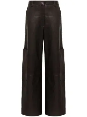 Khaite Caiton Trousers - Brown