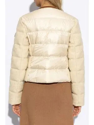Moncler Panelled Padded Jacket - Neutrals
