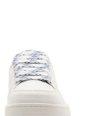 Burberry Leather Sneakers - White