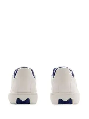 Burberry Leather Sneakers - White