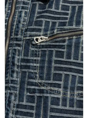 Kenzo Weave Denim Jacket