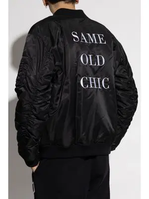 Moschino Zip-up Padded Bomber Jacket