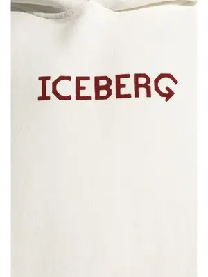 Iceberg Logo-print Cotton Hoodie