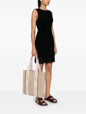 Chloé Woody Tote - Neutrals