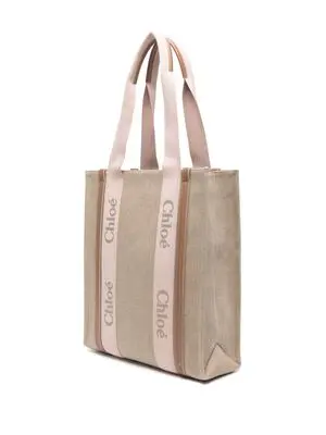Chloé Woody Tote - Neutrals