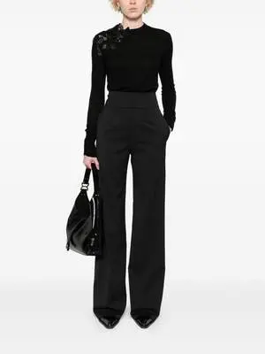 Hugo High-waisted Flared-leg Trousers