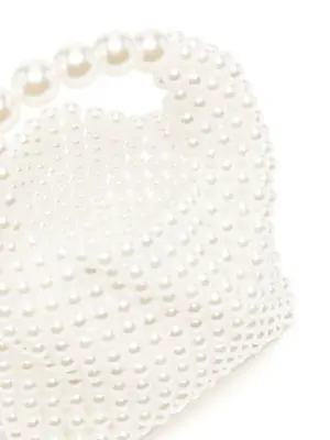 0711 TBILISI Mini Jodie Tote Bag - White