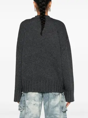 Attico Ribbed-knit Sweater