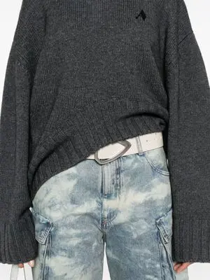 Attico Ribbed-knit Sweater