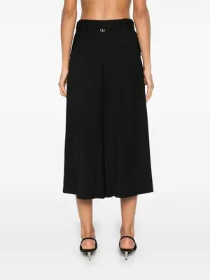 TWINSET Belted Wide Leg Trousers