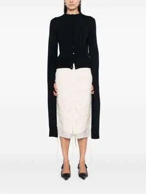 Coperni Knotted-sleeve Cardigan