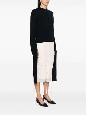 Coperni Knotted-sleeve Cardigan