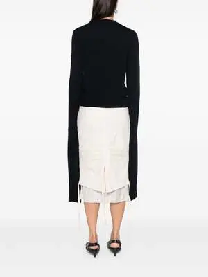 Coperni Knotted-sleeve Cardigan