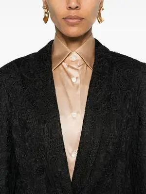 TWINSET Guipure Lace Blazer