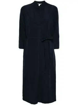 Vince Band-collar Midi Dress