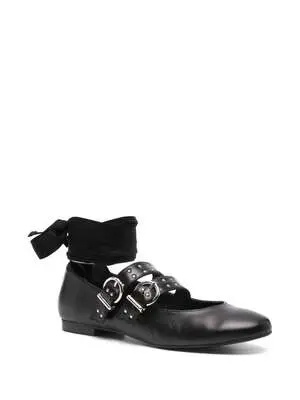 ALOHAS Thekla Leather Ballet Flats