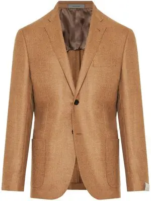 Corneliani Single-breasted Blazer - Neutrals