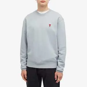 AMI Paris A Heart Crew Sweat