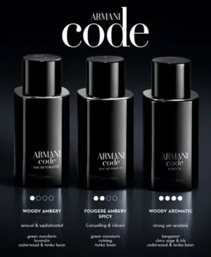ARMANI Giorgio Code Eau De Parfum Fragrance Collection