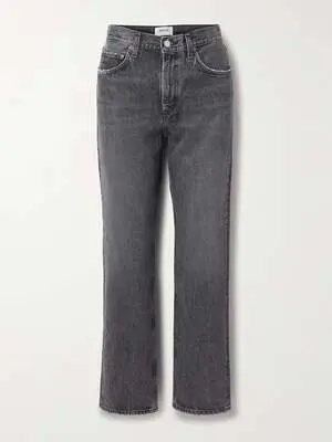 AGOLDE Valen Mid-rise Straight-leg Jeans