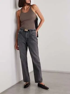 AGOLDE Valen Mid-rise Straight-leg Jeans