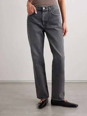 AGOLDE Valen Mid-rise Straight-leg Jeans