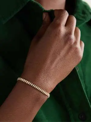 SYDNEY EVAN Evil Eye Diamond Bracelet