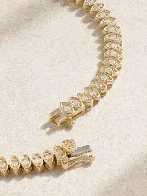 SYDNEY EVAN Evil Eye Diamond Bracelet