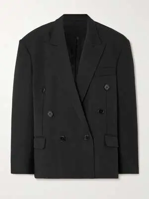 Isabel Marant Klero Oversized Wool-twill Blazer