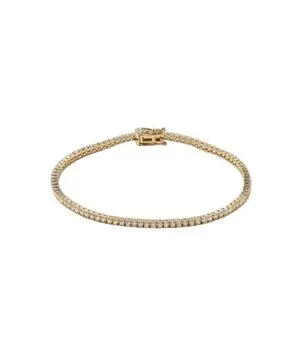 SYDNEY EVAN 14-karat Diamond Tennis Bracelet - Gold