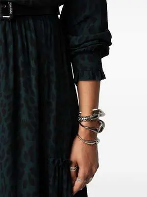 Zadig&Voltaire Rabella Leopard Print Dress
