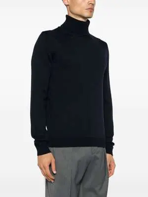 ROBERTO COLLINA Turtleneck Sweater - Blue