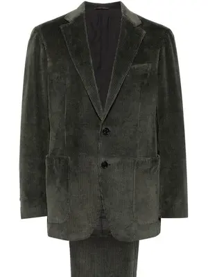 Canali Corduroy Single-breasted Suit