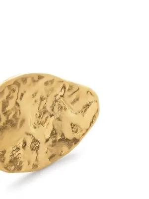 Monica Vinader Capri Teardrop Sculpted Ring - Gold
