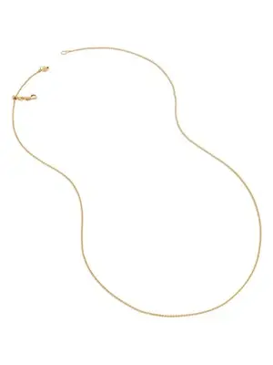 Monica Vinader Fine Chain Necklace - Gold