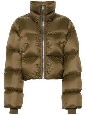 Rick Owens Turtle Jacket - Green