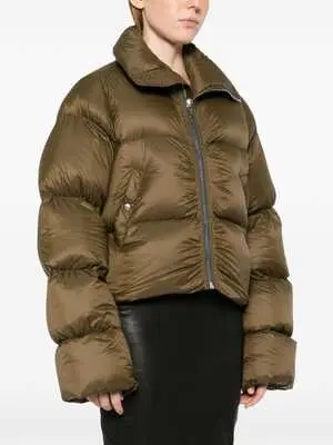Rick Owens Turtle Jacket - Green