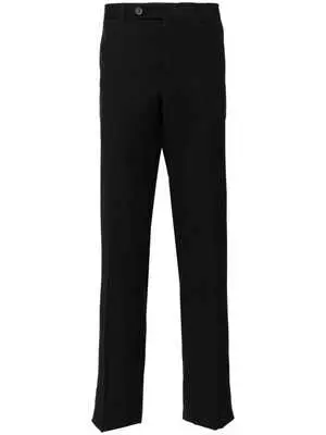 LANVIN Pressed-crease Wool Trousers